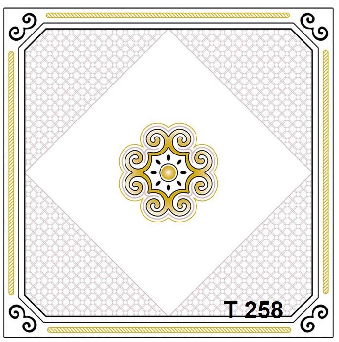PVC false ceiling 60*60-T258 - Noavaran Zarrin Roud